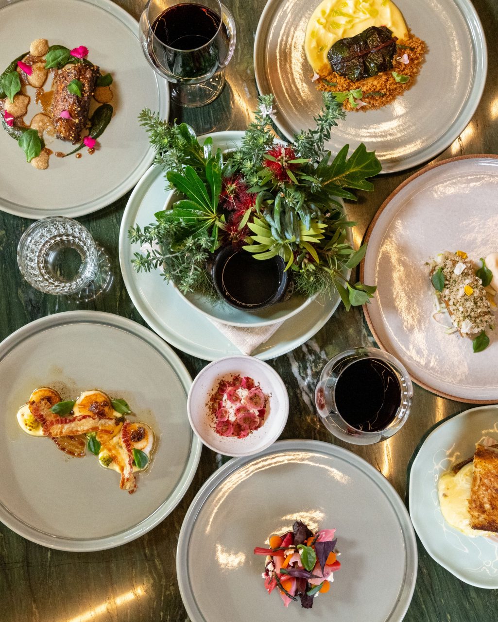 Palette - Gold Coast's Three Hat fine dining restaurant.